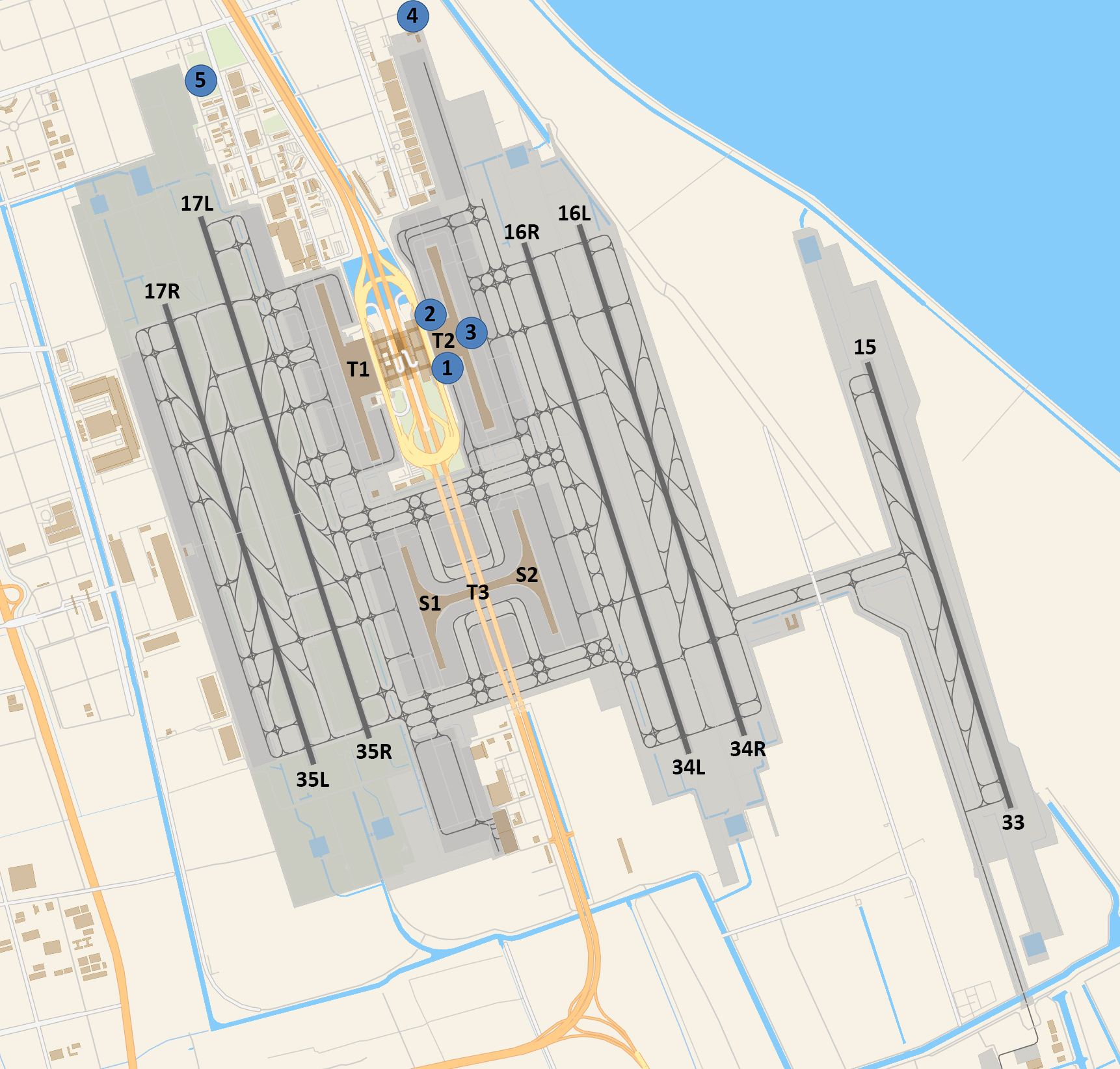 Shanghai Pudong International Airport (PVG) Spotting Guide ...