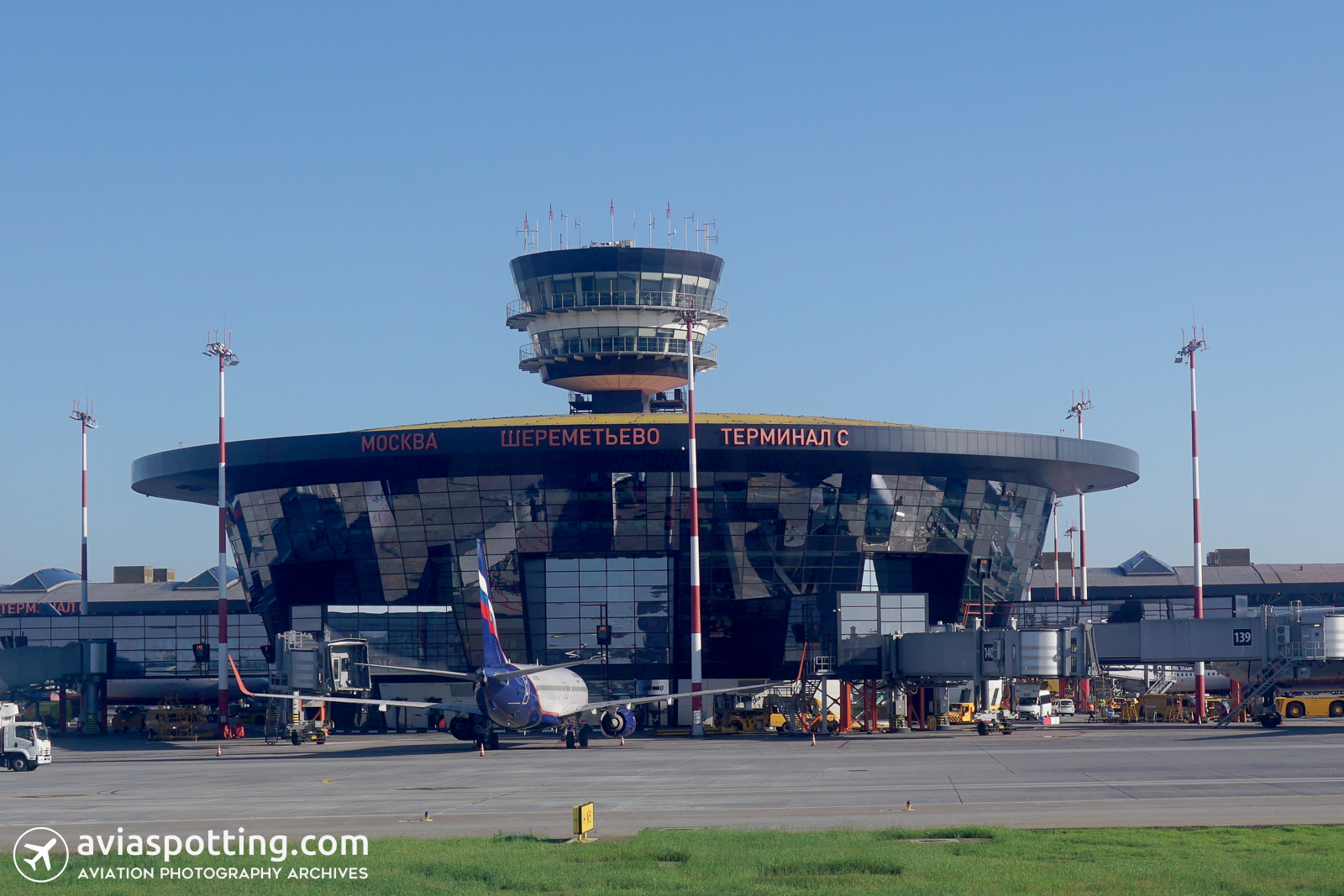 Moscow Sheremetyevo International Airport (SVO) Terminal C ...