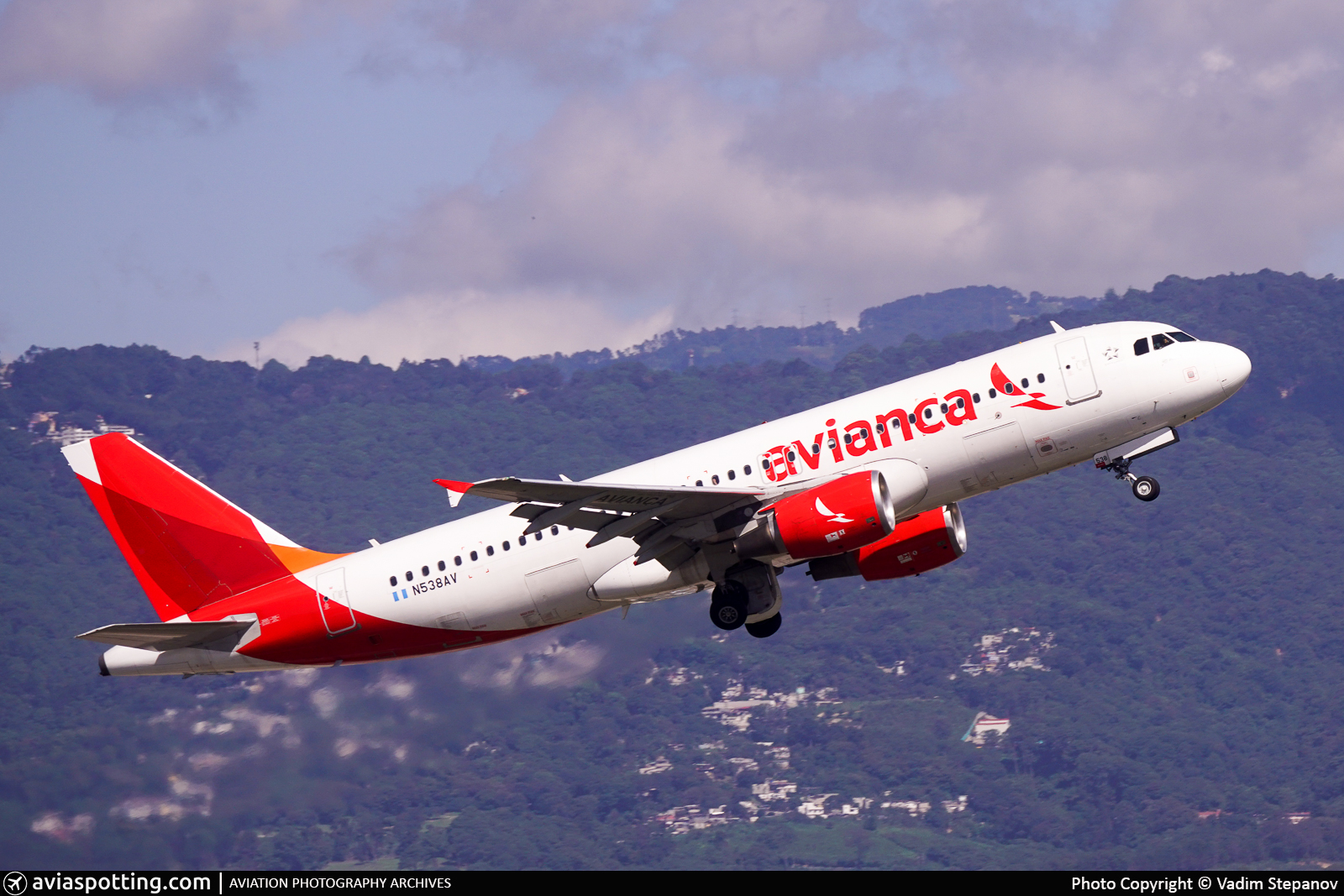 N538AV A320-200 Avianca Guatemala GUA – aviaspotting.com