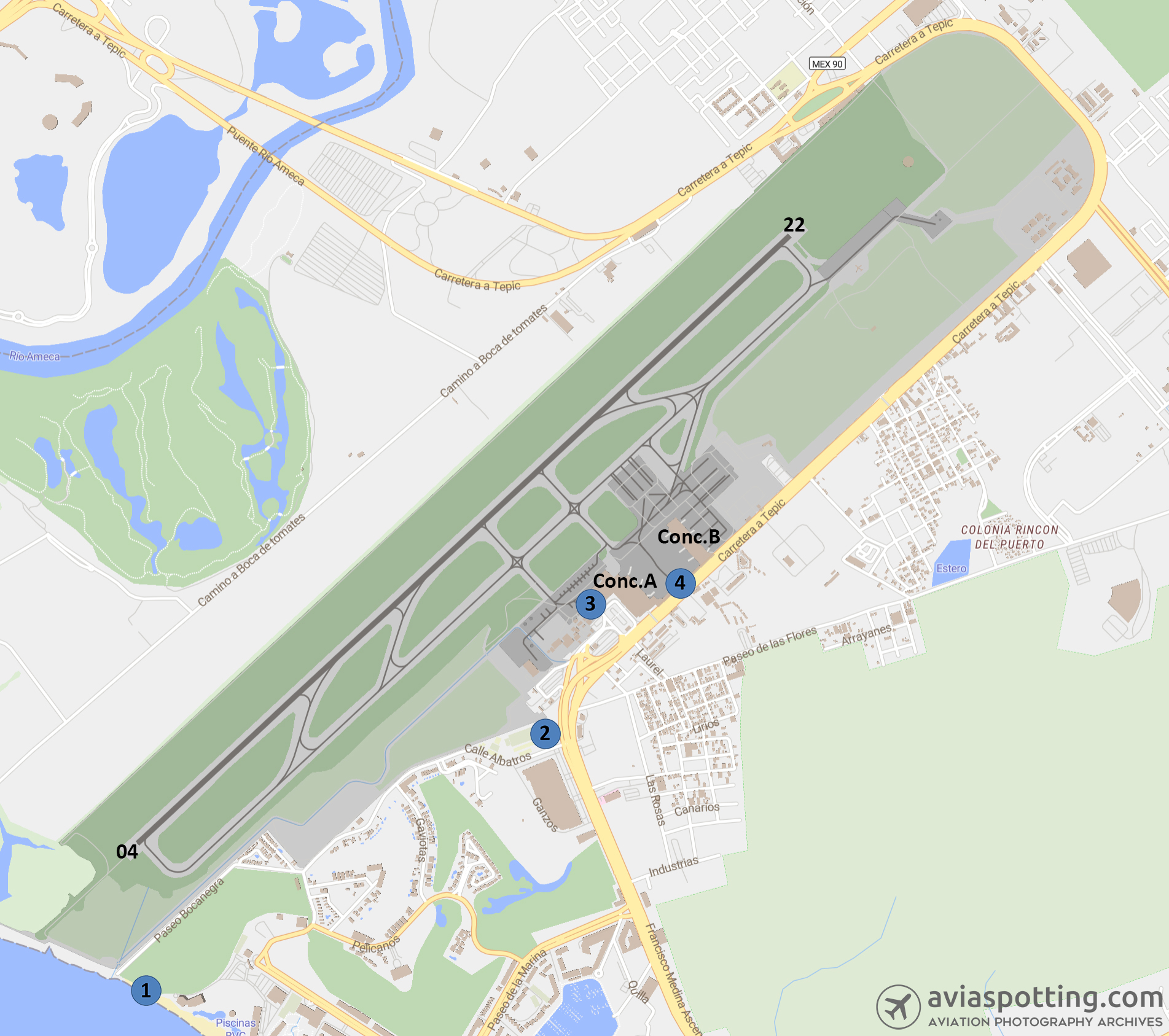 Puerto Vallarta International Airport (PVR) Spotting Guide ...