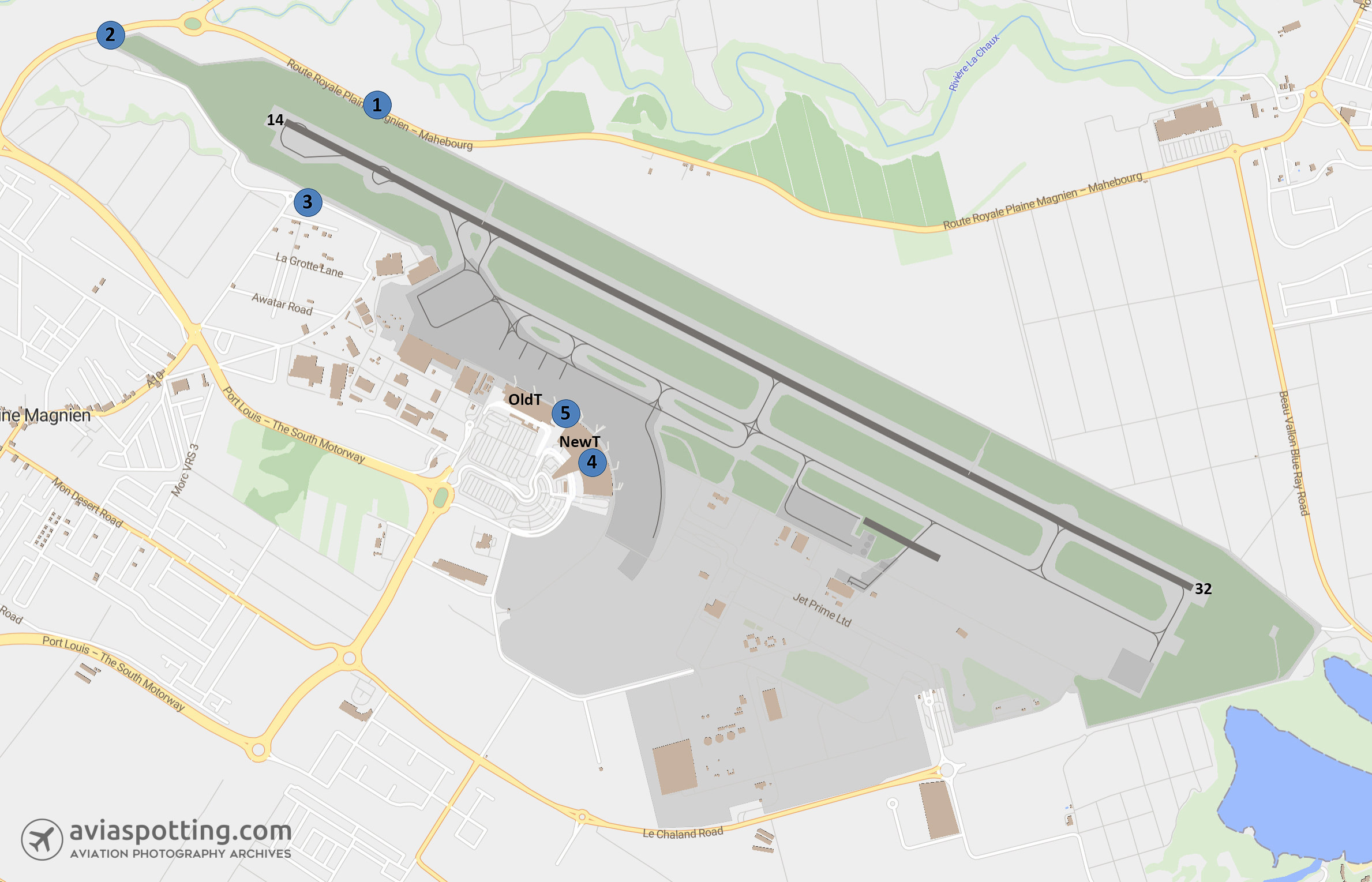 Mauritius Sir Seewoosagur Ramgoolam International Airport (MRU ...