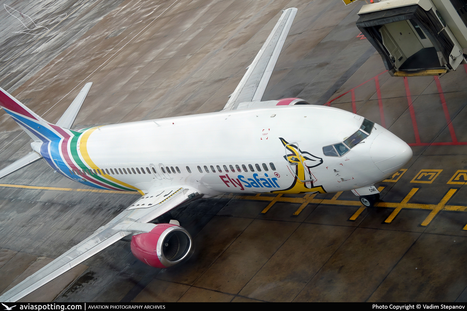 ZS-DMI B737-400 FlySafair JNB – aviaspotting.com