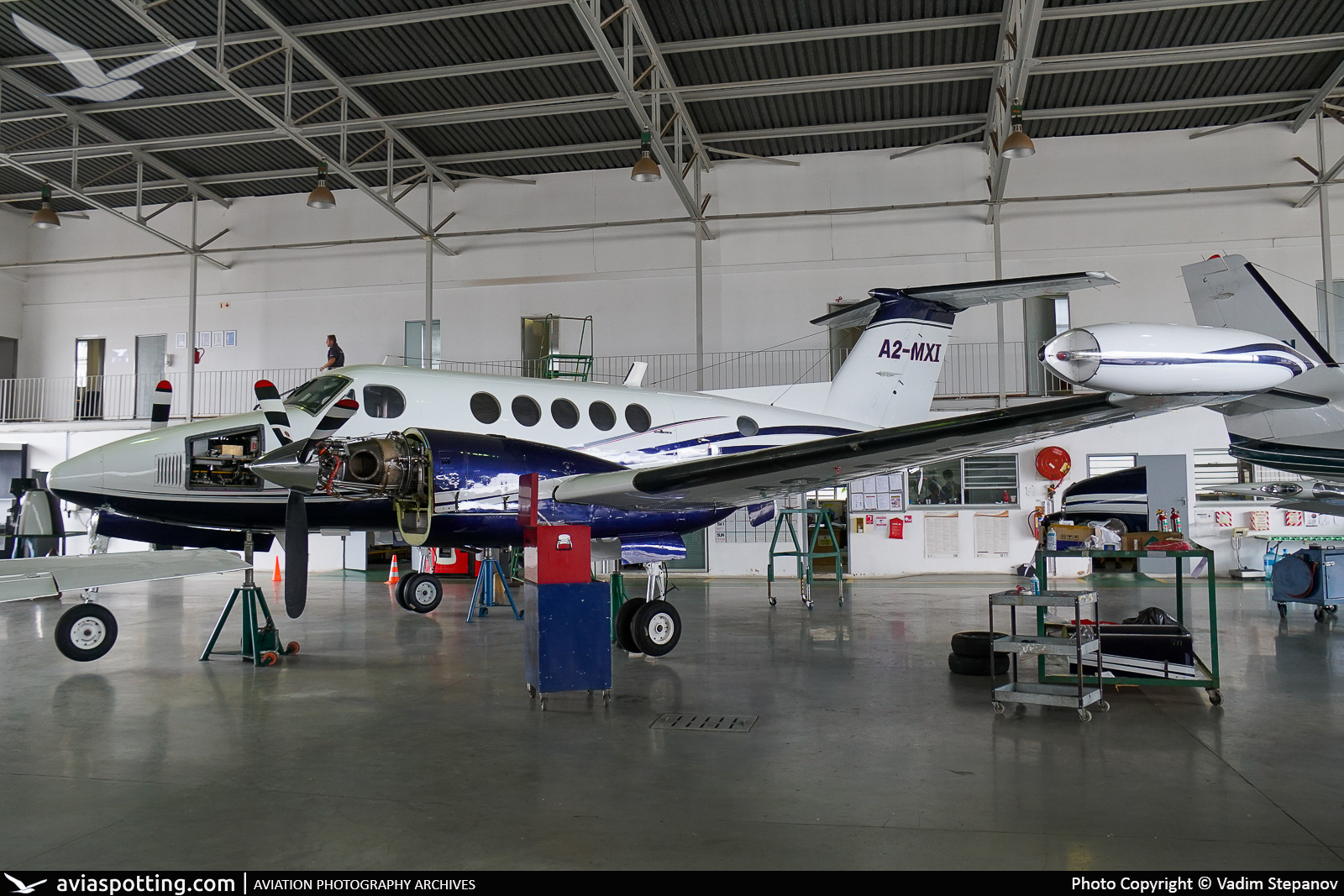 A2-MXI Beechcraft B200T King Air National Airways Corporation HLA ...
