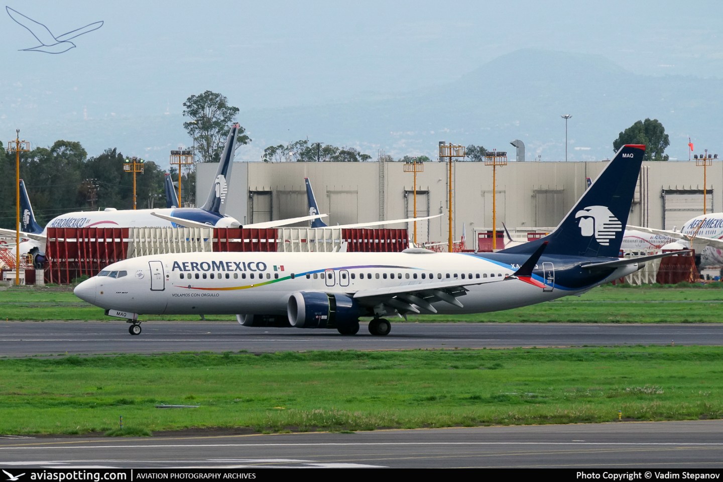 XA-MAQ B737-800MAX Aeromexico MEX – aviaspotting.com