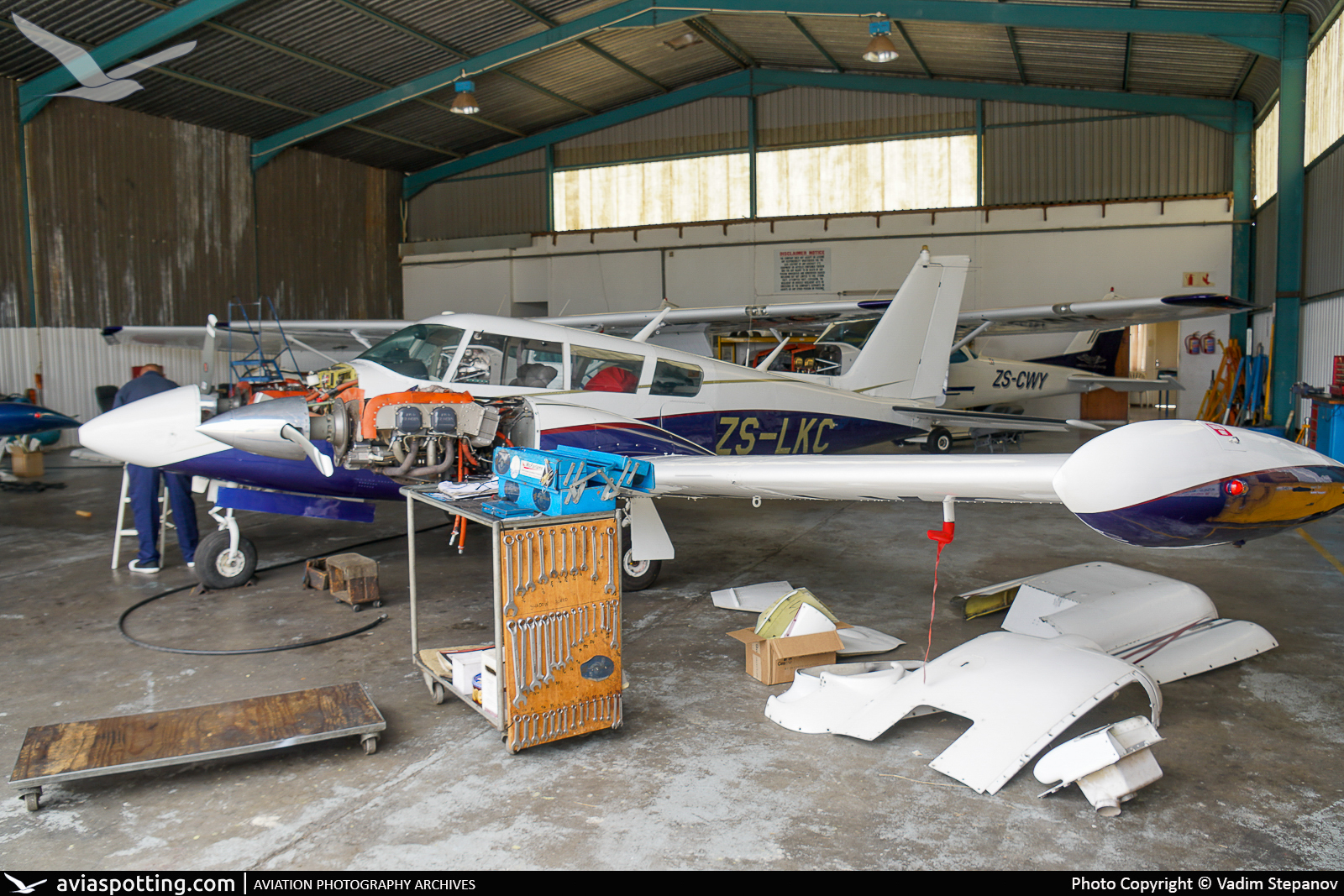 ZS-LKC Piper PA-30BT Twin Comanche Private HLA – aviaspotting.com
