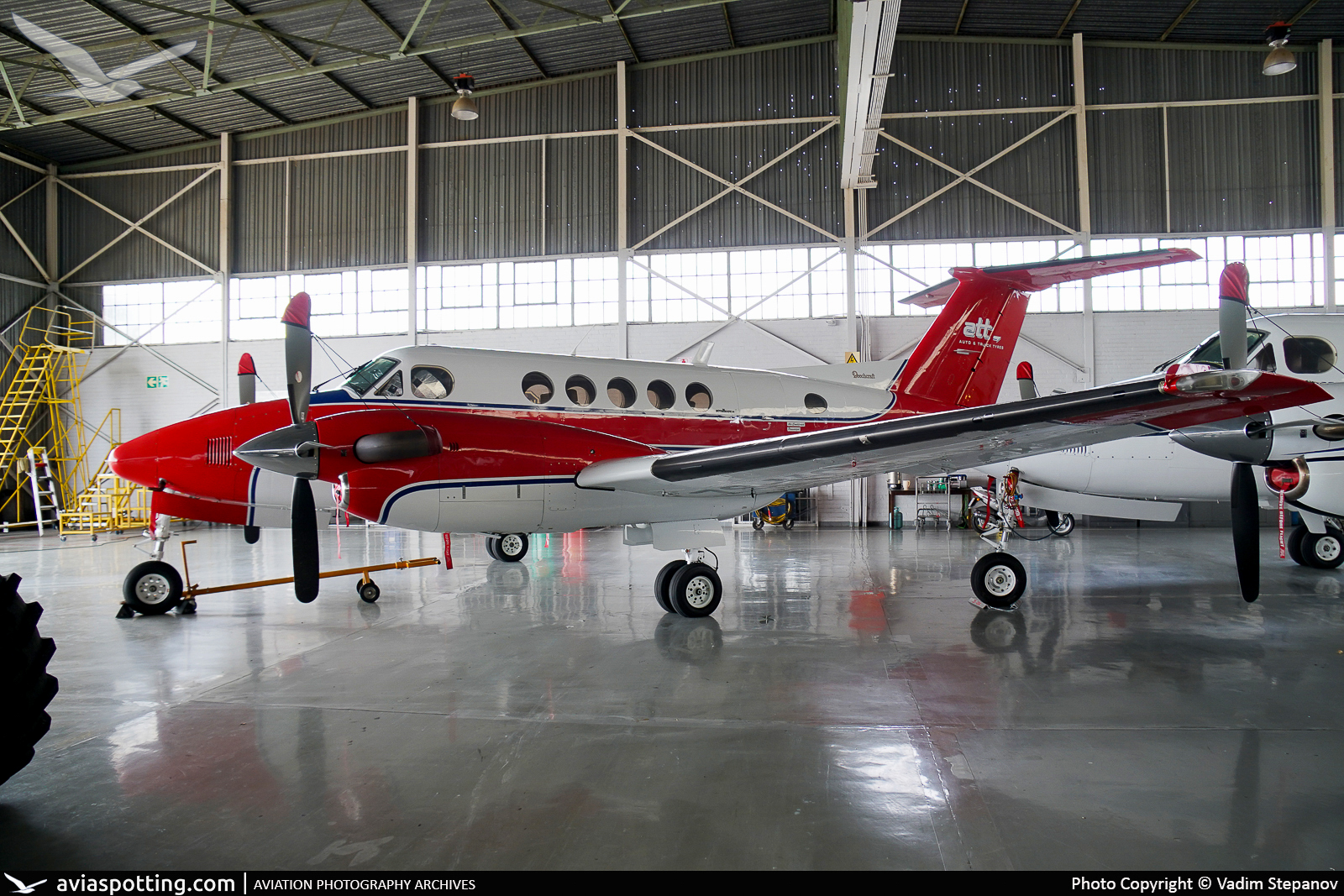 ZS-MCE Beechcraft 200 King Air National Airways Corporation HLA ...