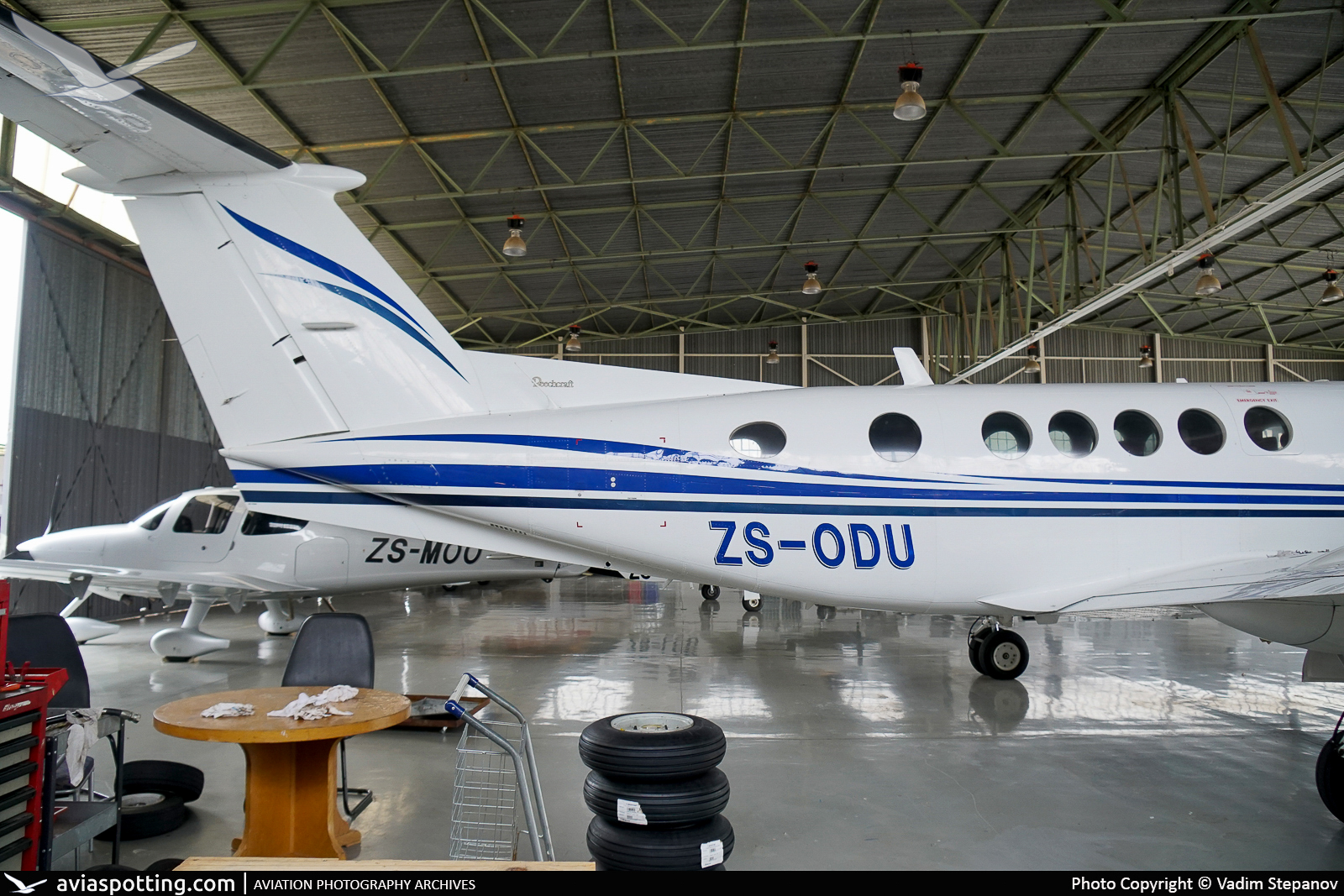 ZS-ODU Beechcraft B200 King Air Swift Flite HLA – aviaspotting.com