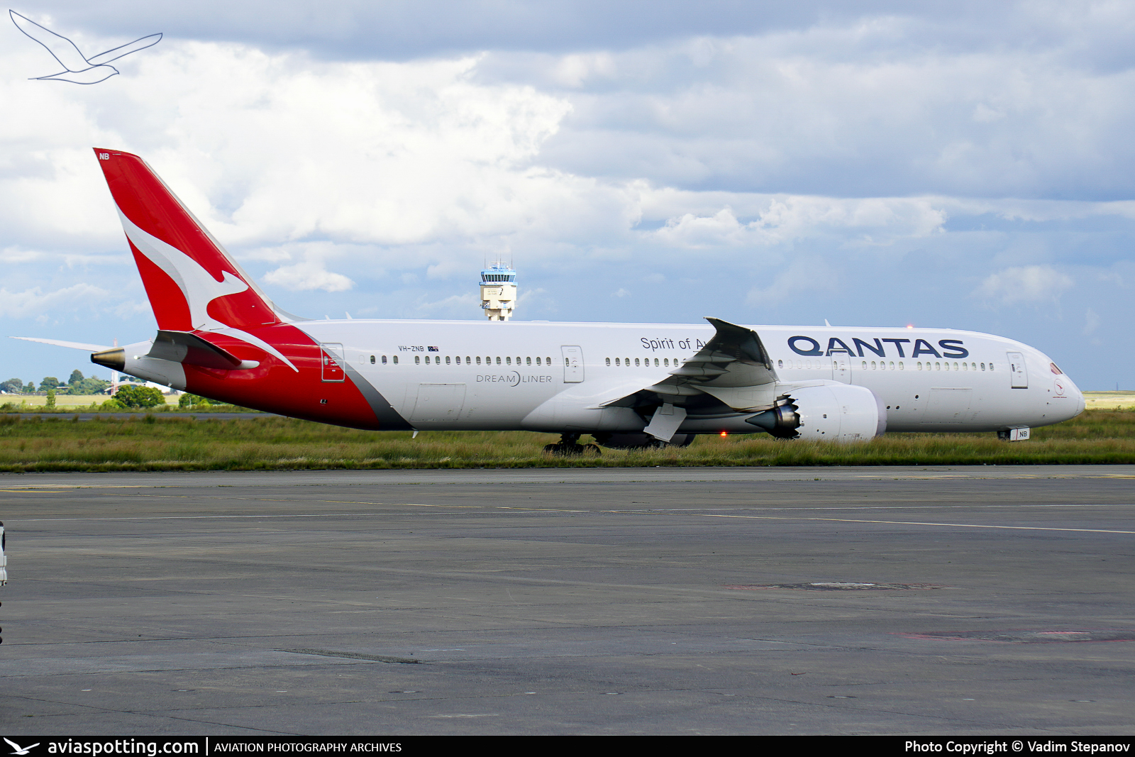 VH-ZNB B787-900 Qantas JNB – aviaspotting.com