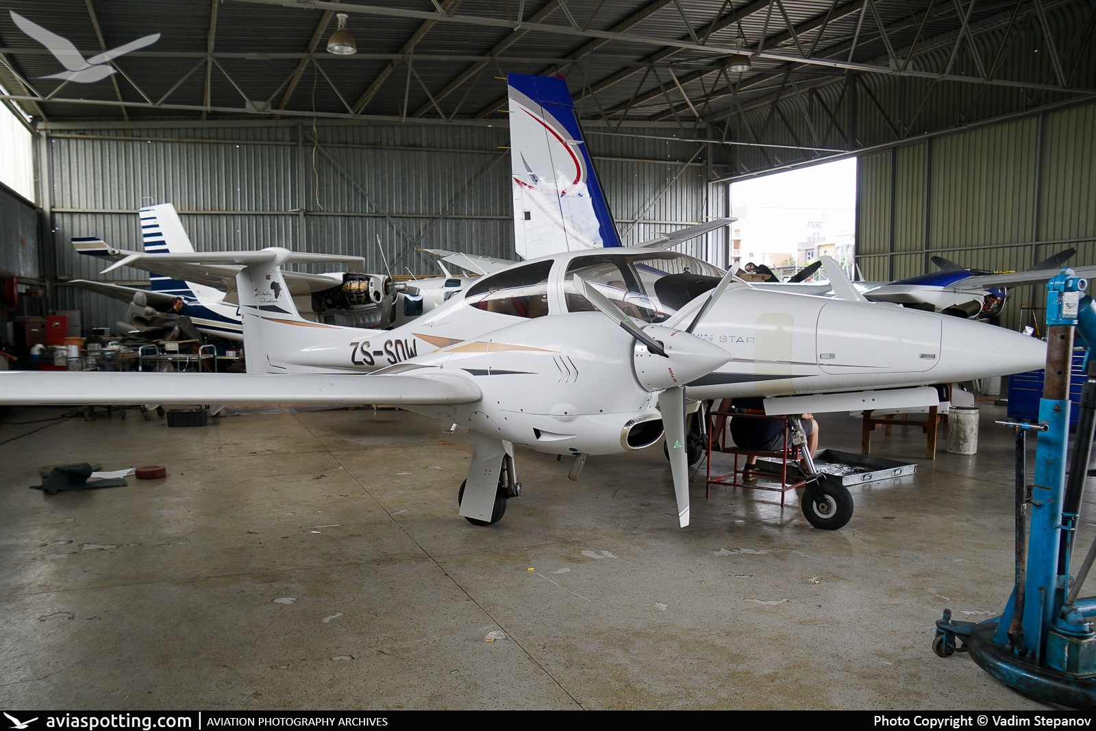 ZS-SDW Diamond DA-42 Twin Star Private HLA – aviaspotting.com