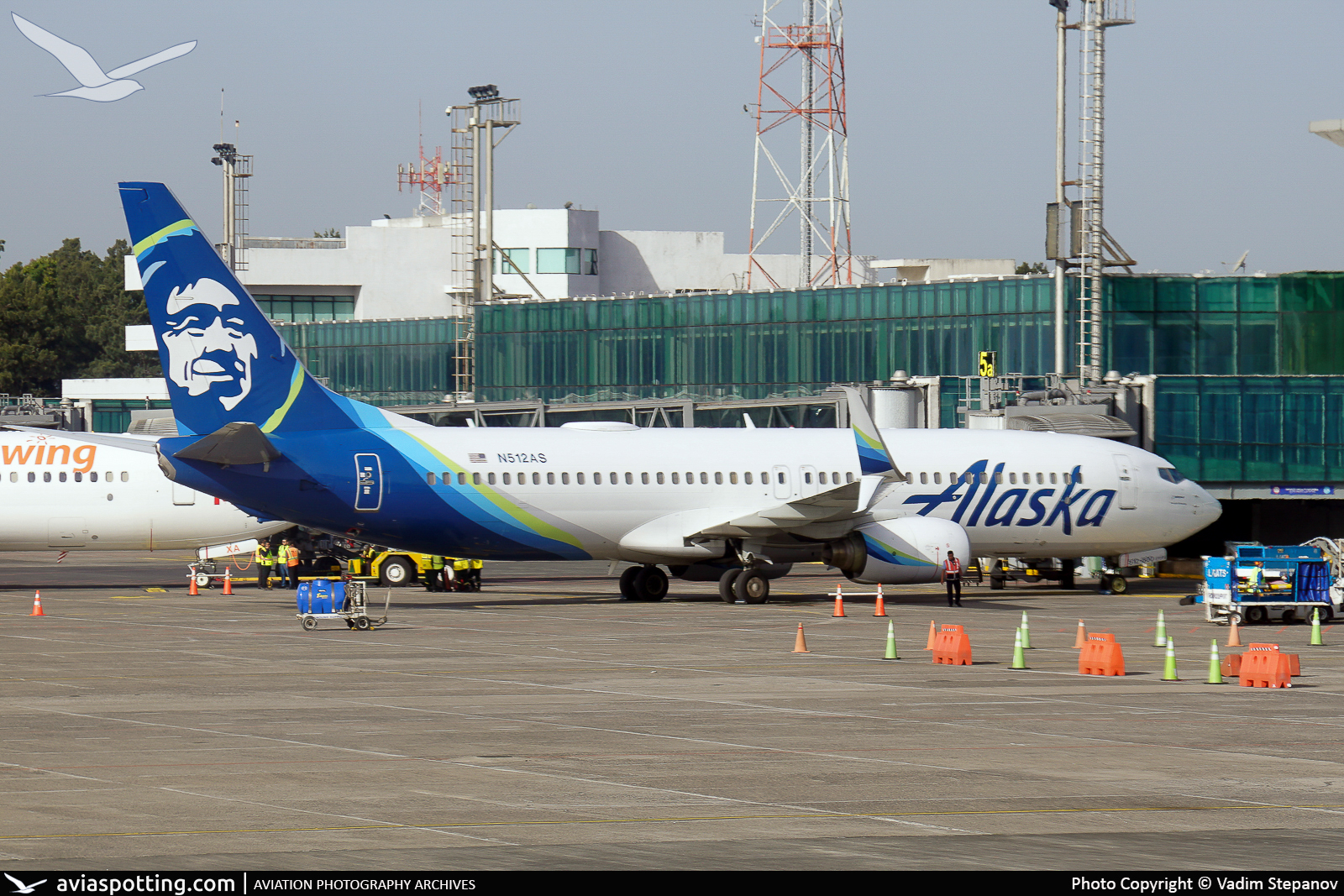N512AS B737-800 Alaska Airlines GUA – aviaspotting.com