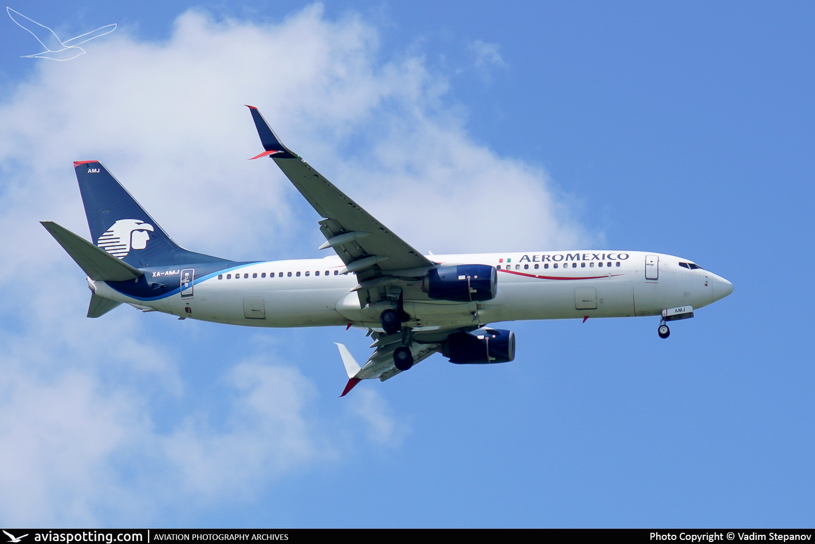 XA-AMJ B737-800 Aeromexico CUN – aviaspotting.com